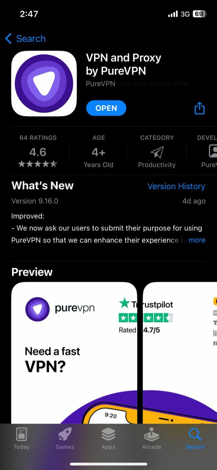 如何設定 PureVPN iOS 應用程式？ - PureVPN